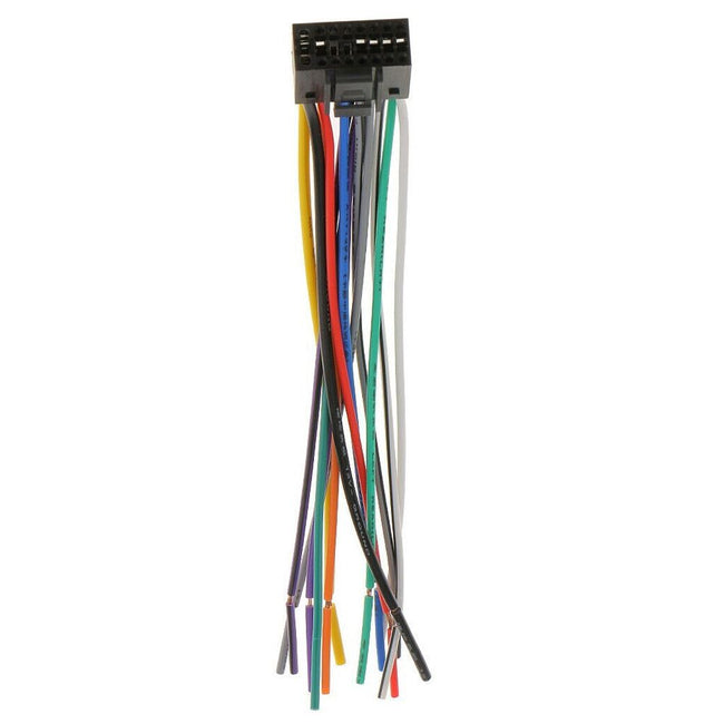 16 Pin ISO Wiring Harness Connector Car Stereo Radio Cable Plug Prewir