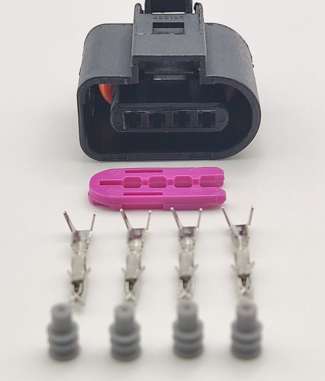 1J0973704 4 Pin for VW Audi Seat Skoda Map Sensor Connector Plug Repai
