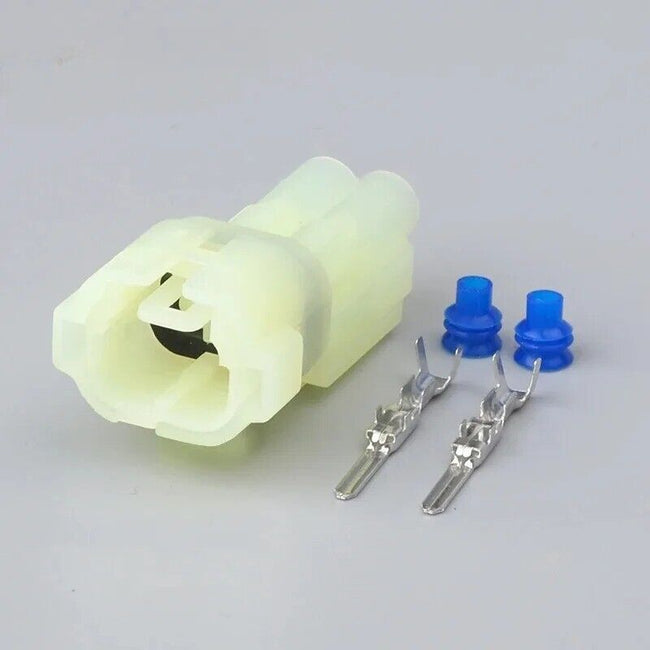 2 Pin Connector Set for Sumitomo HM 090 MT Plug Set Fits Suzuki, Yamah