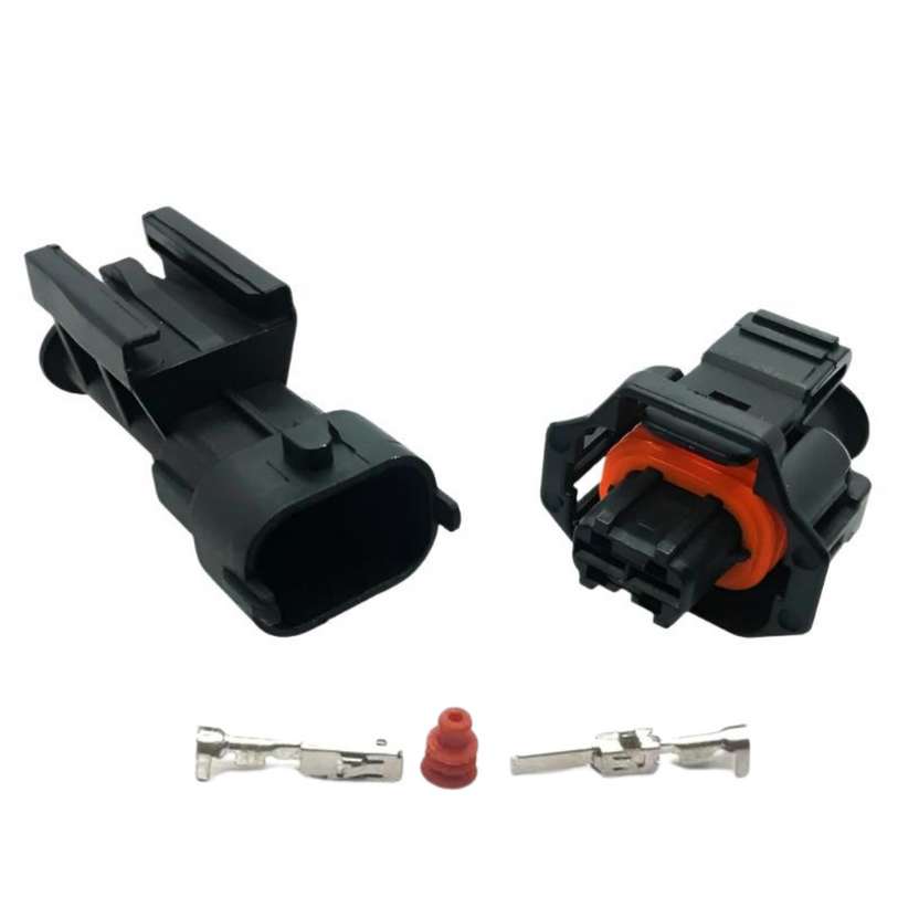 2, 3, 4, 5 & 6 Pin Male & Female Connectors for Bosch Injector, Intake