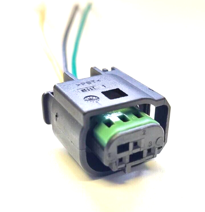 3 Pin Exhaust Sensor Harness Connector Fits Peugeot Citroen Renault PS ...