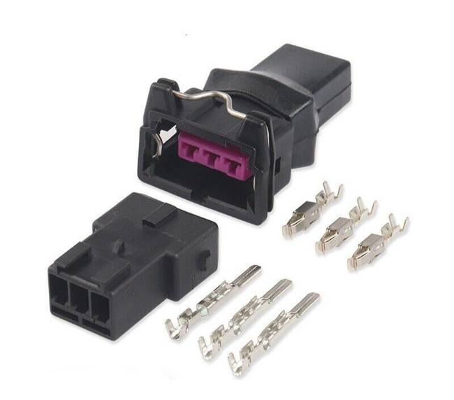 3 Pin Female Male Automotive For Bosch EV1 Electrical Wire Connector P