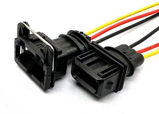 3 Pin Male & Female Set JPT / Fuel Injector Connector 282191-1 282729-