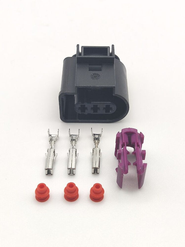 4D0971993 3 Pin Connector Pigtail Plug Housing Connector For Audi Volk