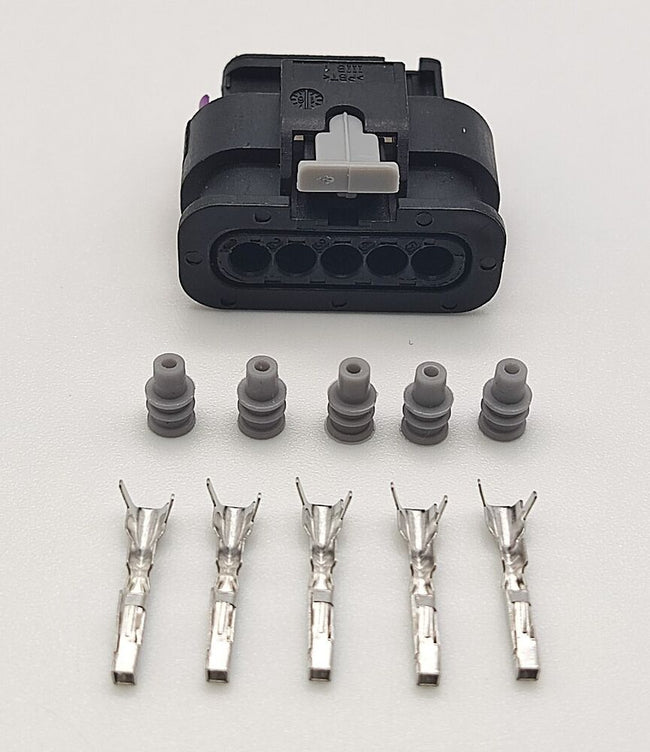 4F0973705 5 Pin Mass Air Flow Sensor MAF Connector Plug VW Audi Skoda