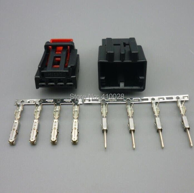 4 Pin Male Female Tail Light Repair Plug Connector Fits VW Audi Skoda