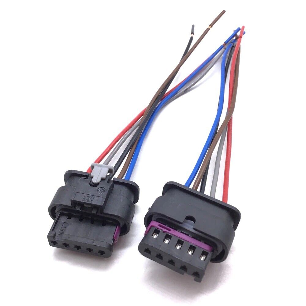 5 Pin Mass Air Flow Sensor MAF Harness Connector 8K0973205 fits VW Aud ...