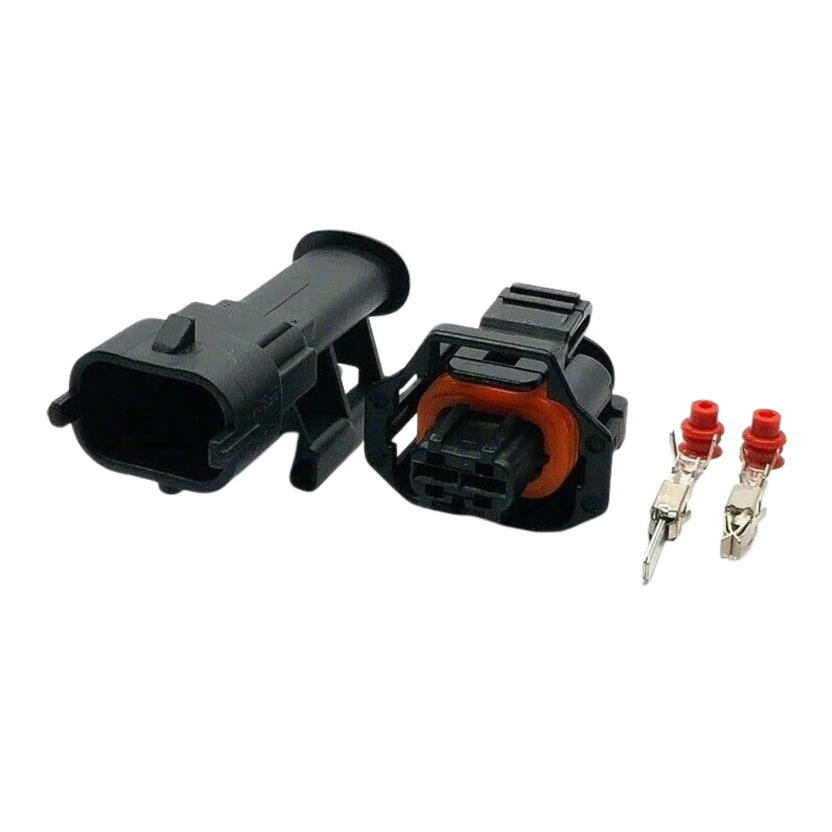 For Bosch Compact Series 2 Way Male & Female Plug Connector - 19284042