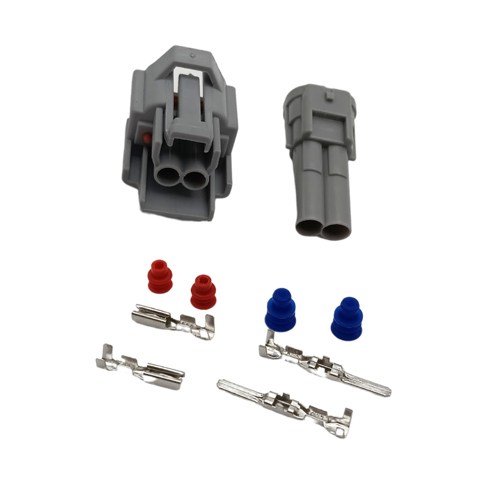 For Sumitomo Nippon Denso Fuel Injector Connector 2 Pin Male And Femal ...