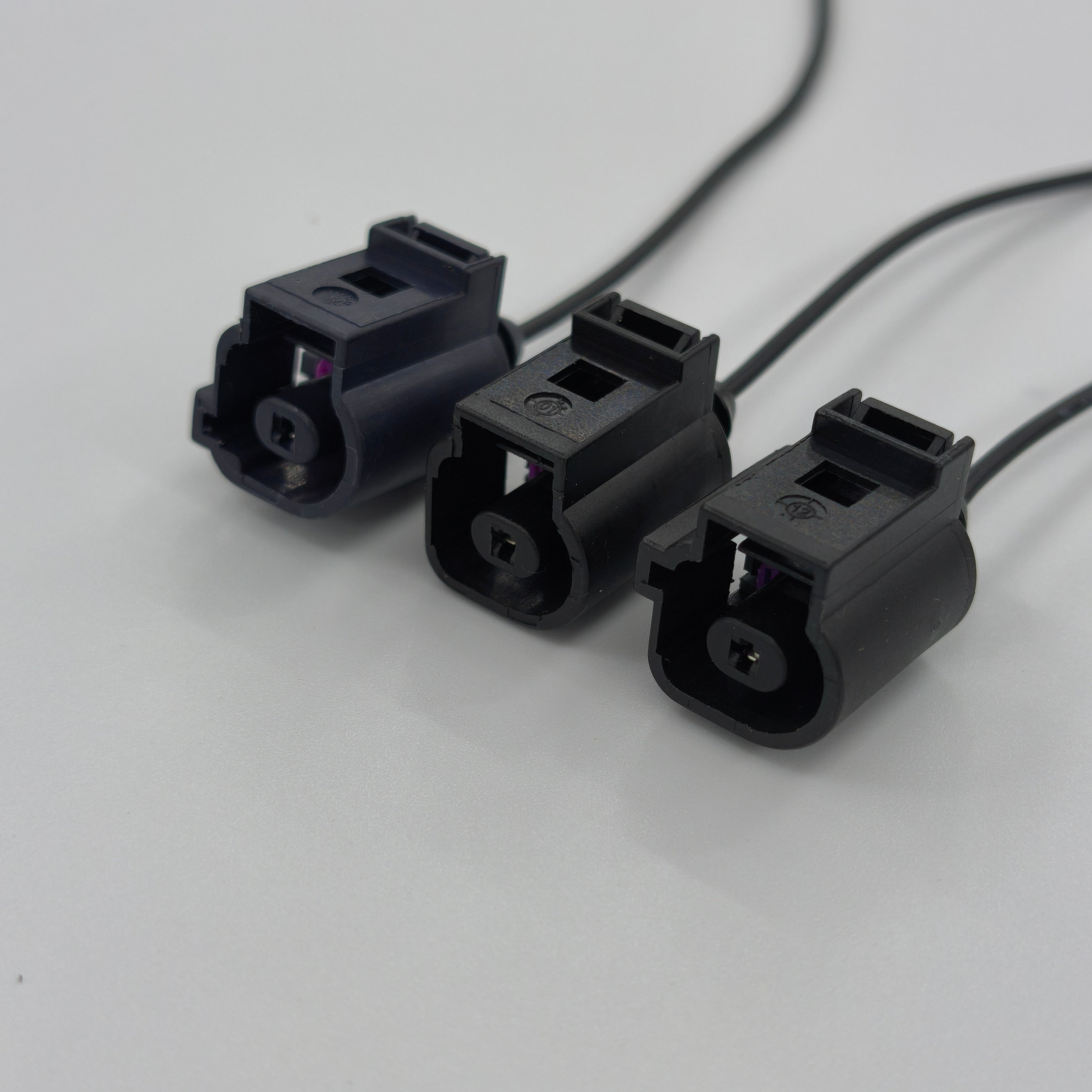 3pcs 1 Pin Oil Pressure Sensor Connectors Horn 1J0973081 1J0973701 1J0