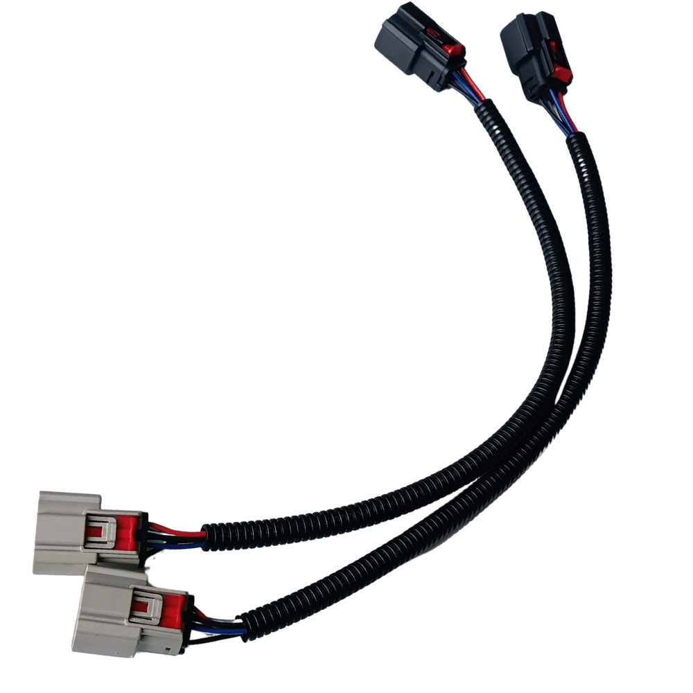 Pair of New Tail Light Lamp Wiring Pre-wired Looms for Ford Transit MK