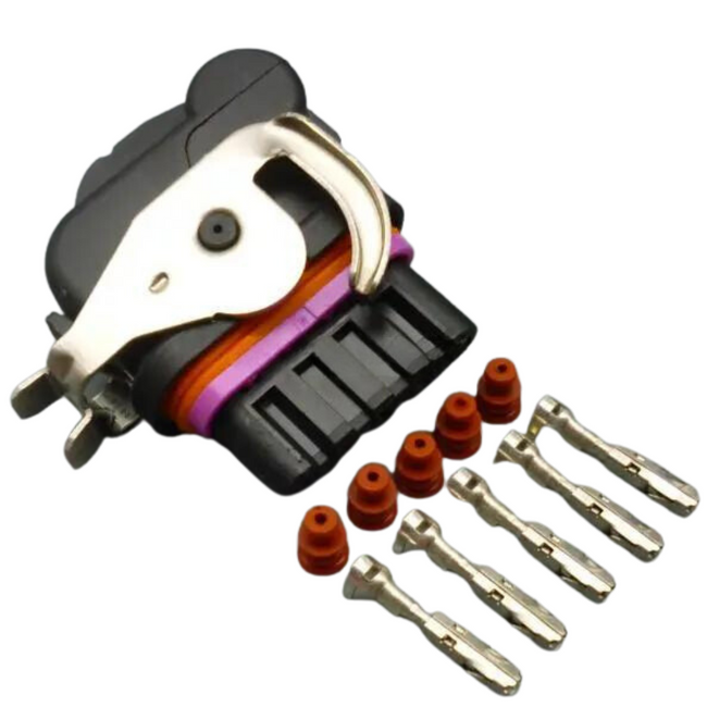 5 Pin Way Connector Car Engine Wiper Motor Generator Harness Plug Wire