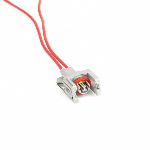 For Delphi 2 pin Diesel Injector Connector Plug pigtail Cable Pre Wire