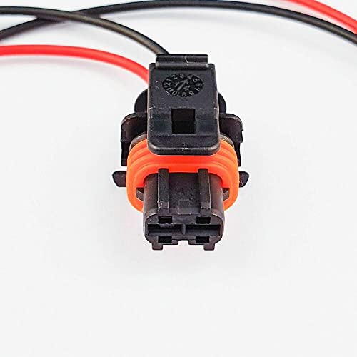 4pcs 2 Pin Pre-Wired Bosch Diesel Injector Connector Injector Plug 192 ...