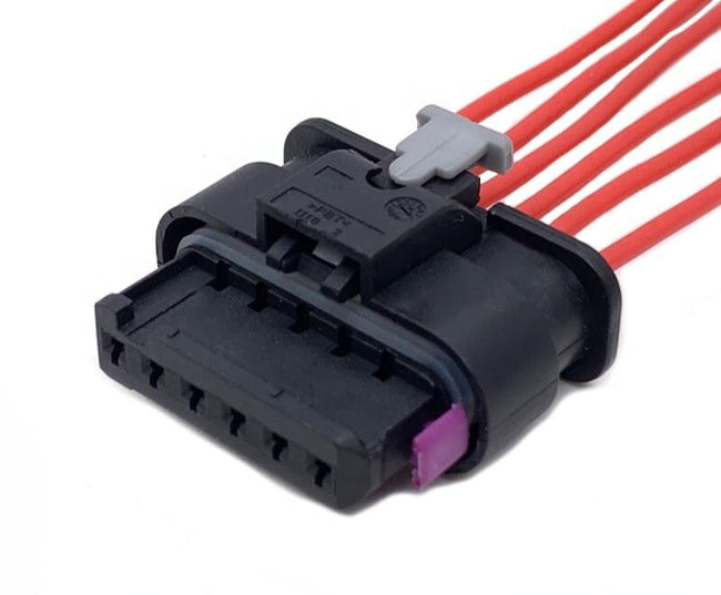 For Audi VW Seat Skoda Mercedes 6 Pin Connector Plug Tyco 4F0973706 8K