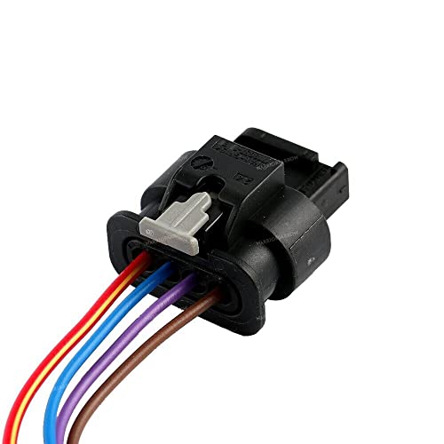 4F0973704 Female Pressure Senssor/MAF Sensor Connector 4 Pin For VW Au